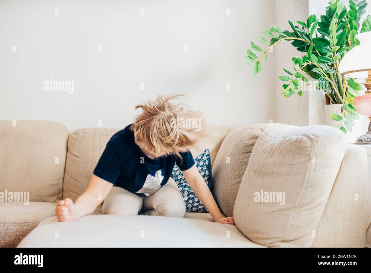 Toss hair around hi-res stock photography and images - Alamy