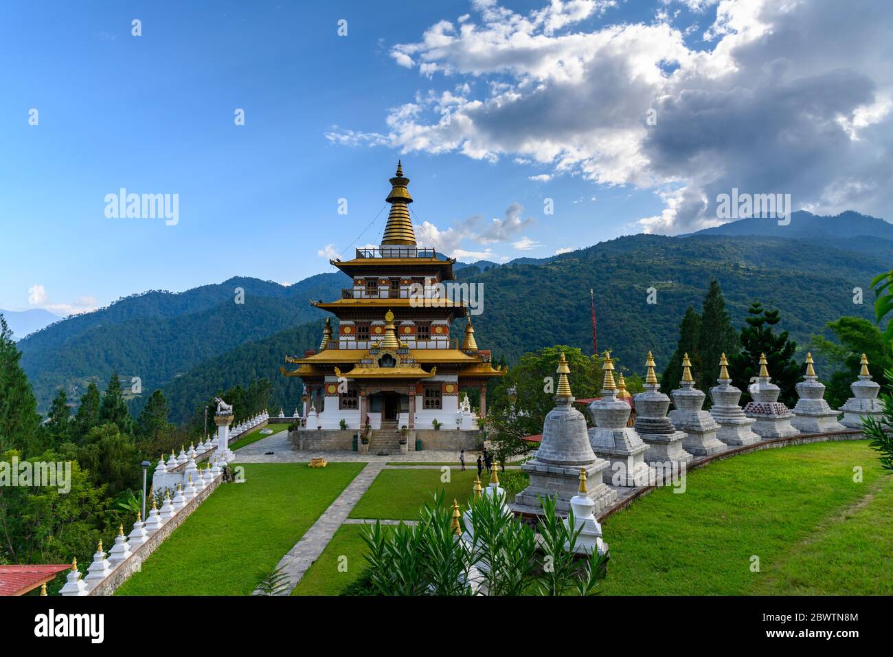 View to Khamsum Yulley Namgyal Temple, Bhutan Stock Photo - Alamy