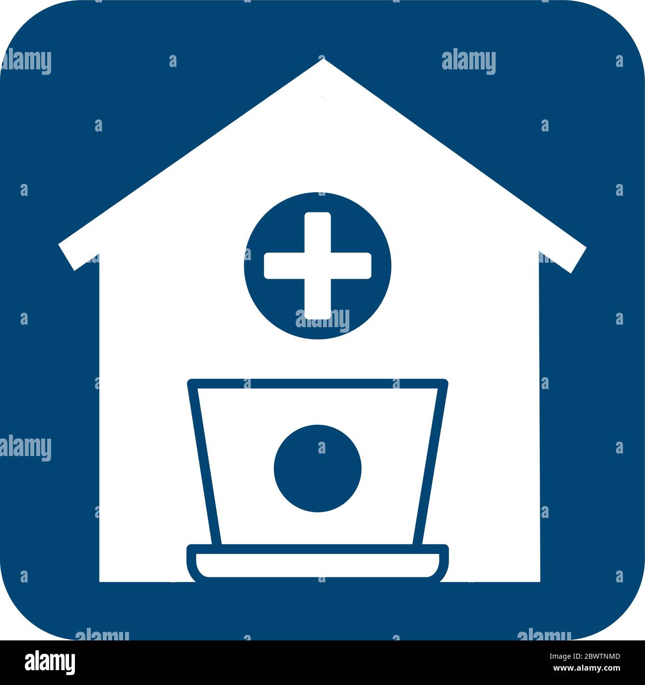 The new cross house Stock Vector Images - Alamy
