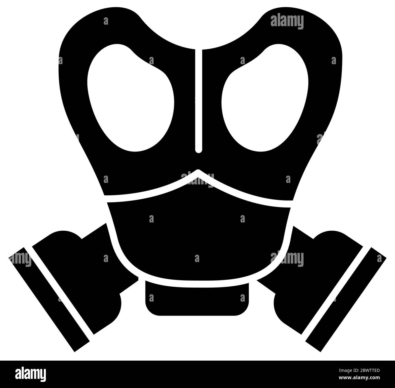 biosafety mask silhouette style icon Stock Vector Image & Art - Alamy