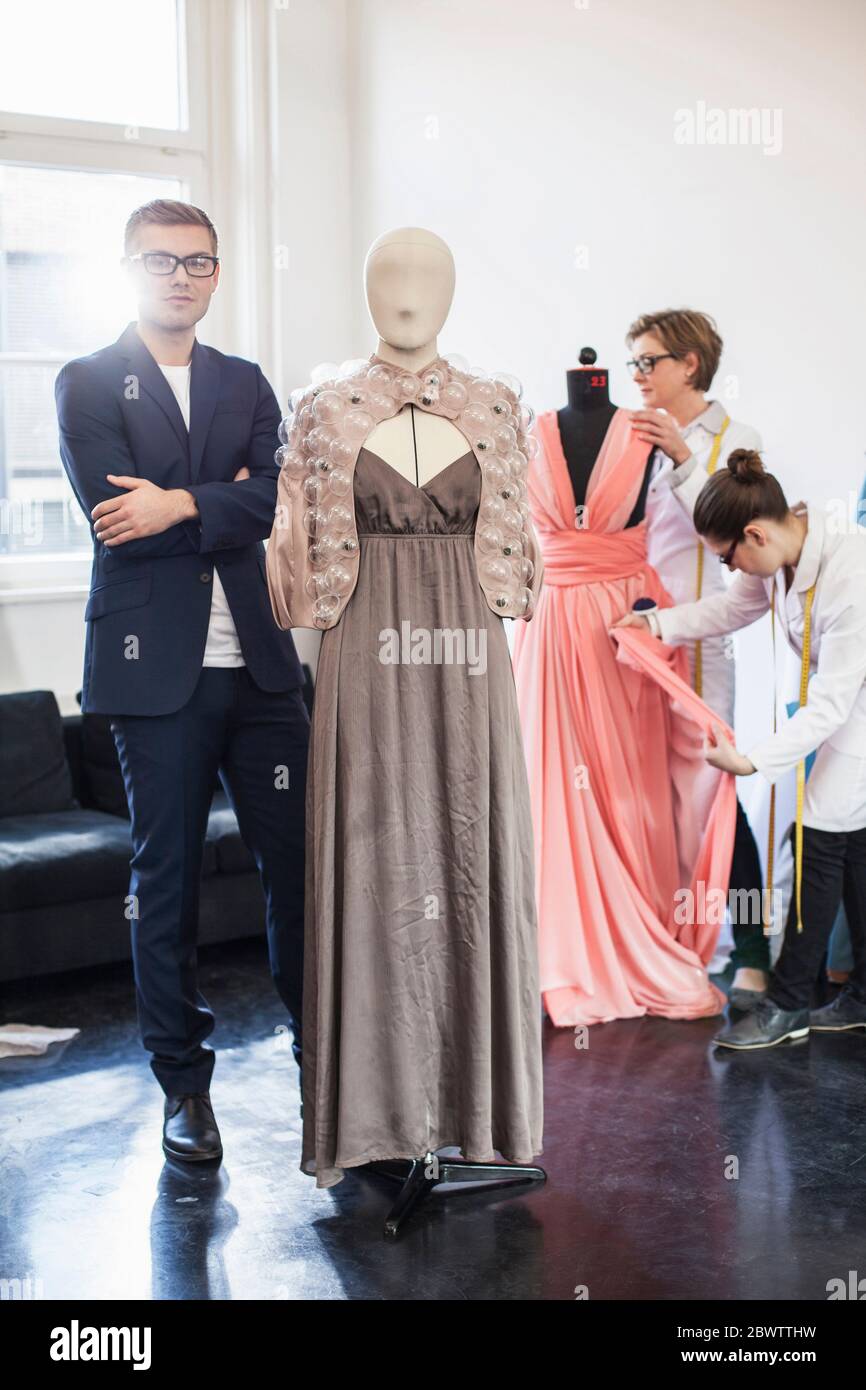 Confident woman clothing designer hi-res stock photography and images ...