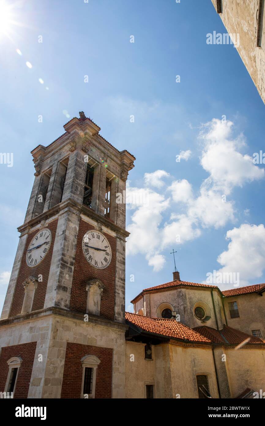 The church's ring bell at Pilgrimage village of Santa Maria del Monte ...
