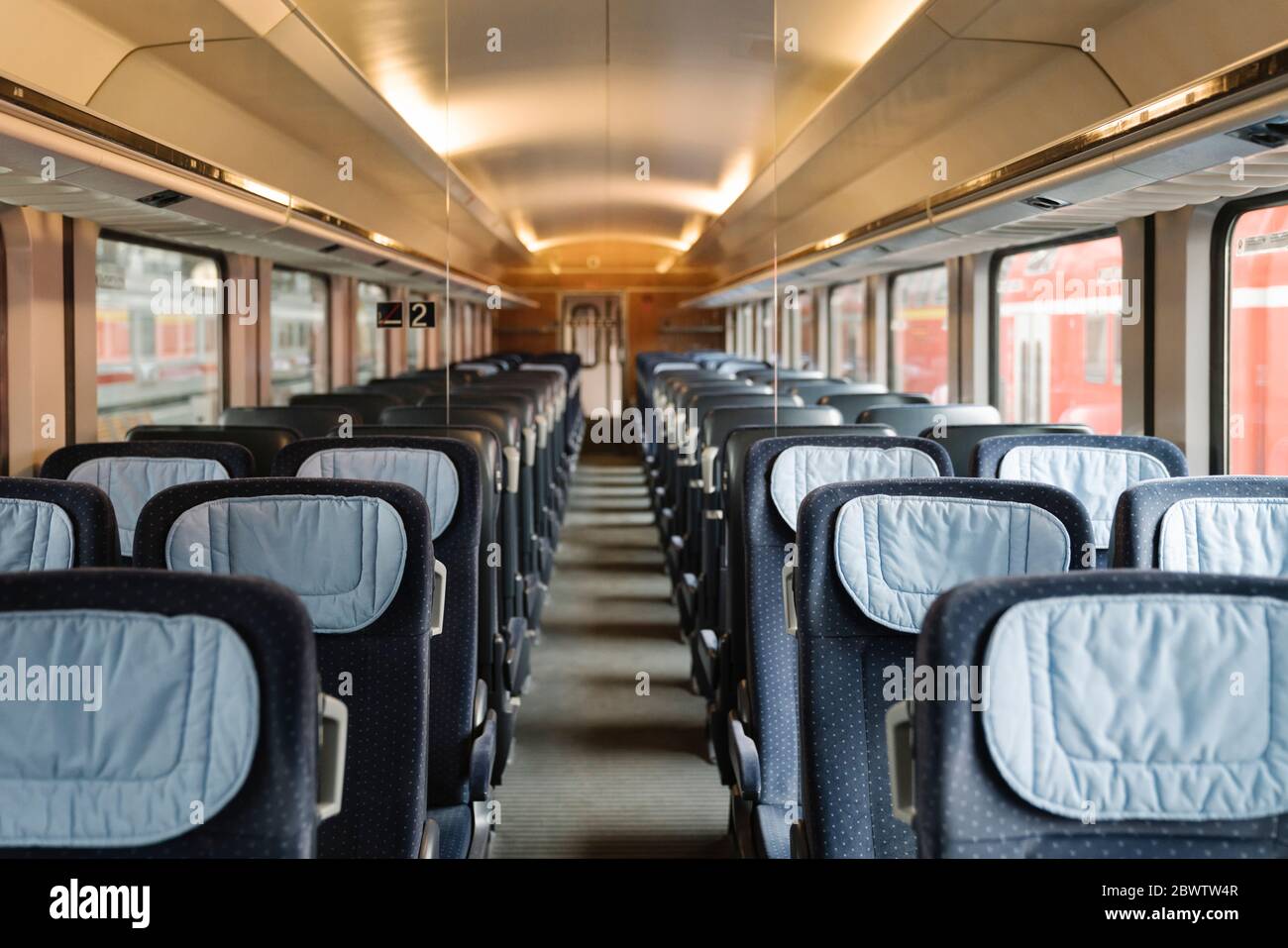 Empty train hi-res stock photography and images - Alamy