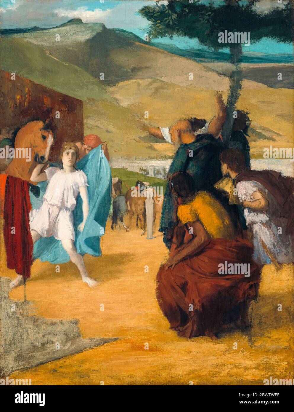 Alexander the great horse bucephalus hi-res stock photography and ...