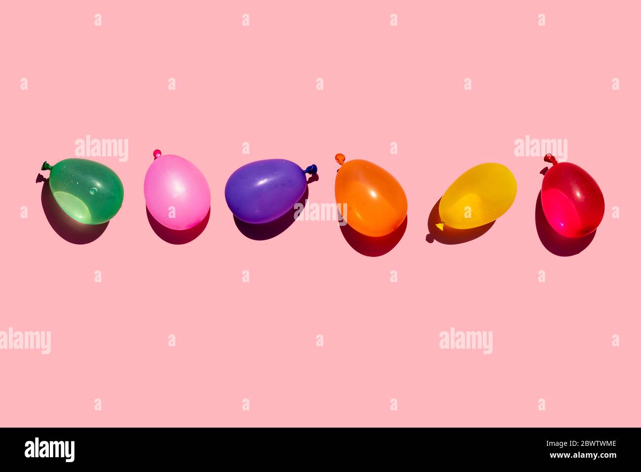 Balloons in a row hi-res stock photography and images - Alamy