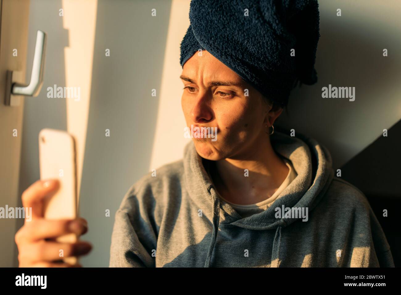 Facial expression woman pouting hi-res stock photography and images - Alamy