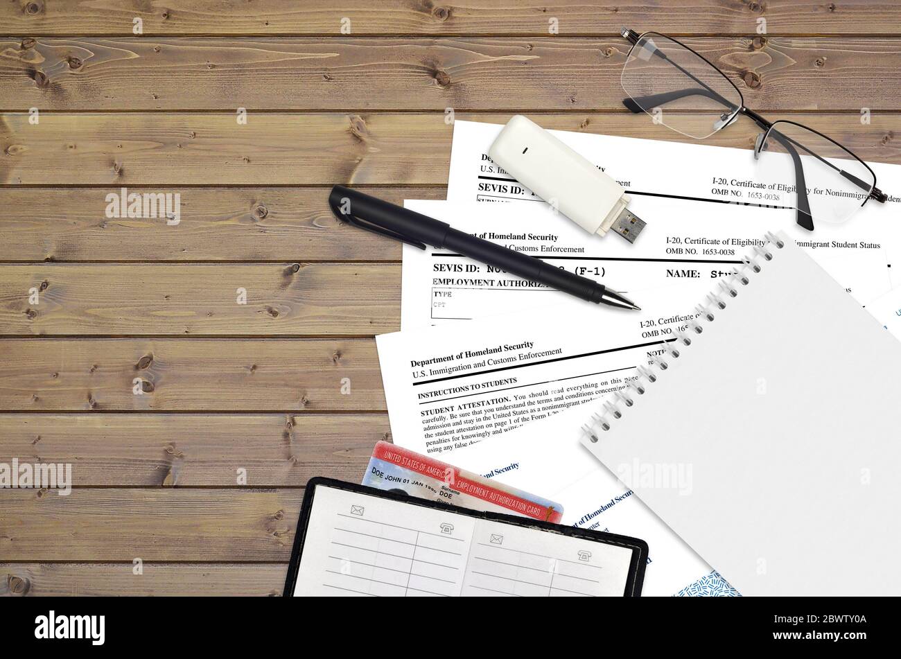 USCIS form I-20 Certificate of eligibility for nonimmigrant student ...