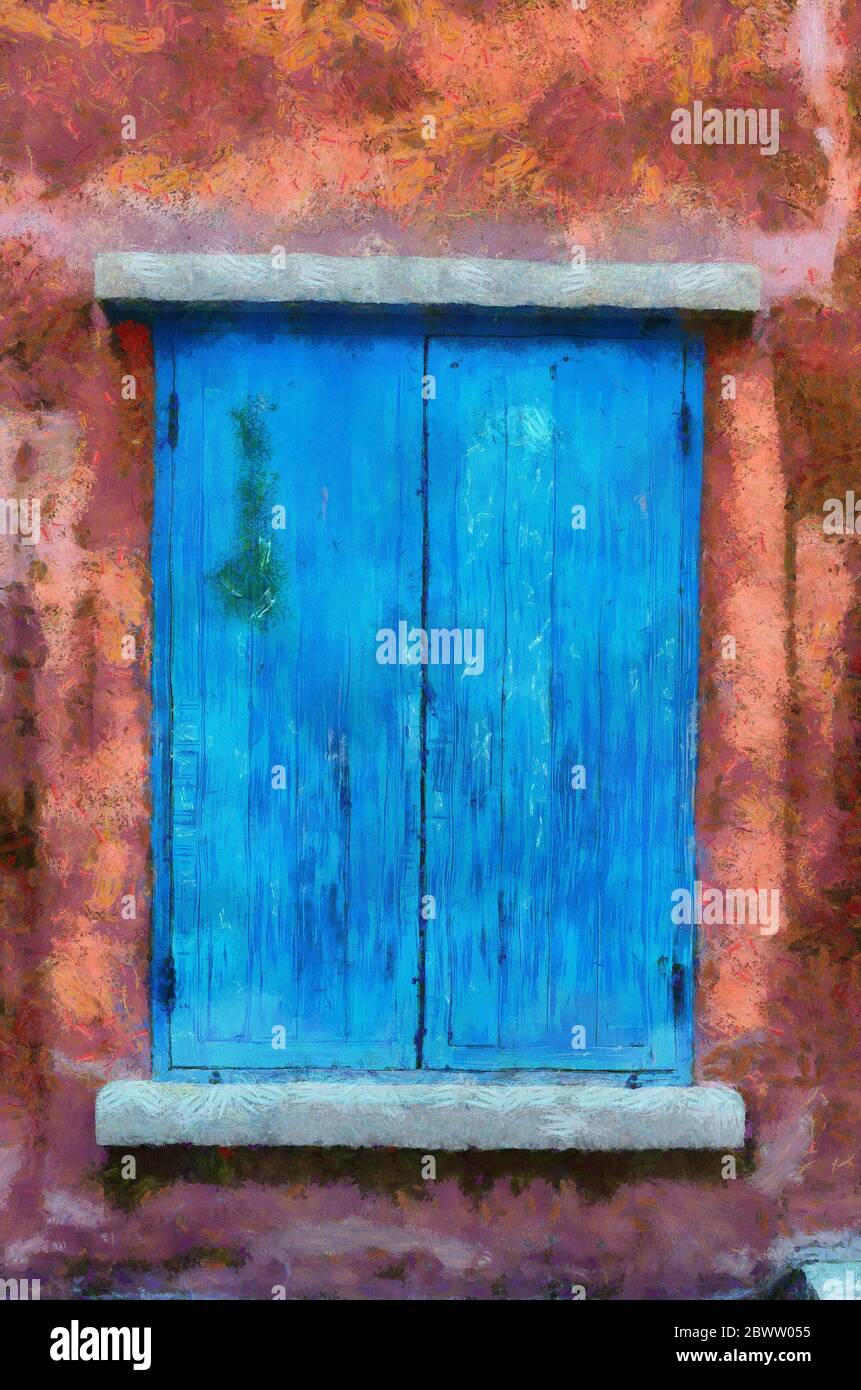 Italian style Colorful Italian style architecture Illustrations creates ...