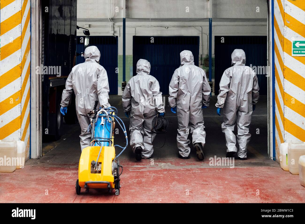 Chemical decontamination hi-res stock photography and images - Alamy