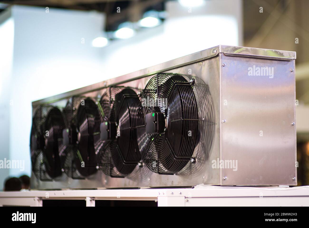 Modern humidifier and air purifier At the factory Stock Photo - Alamy
