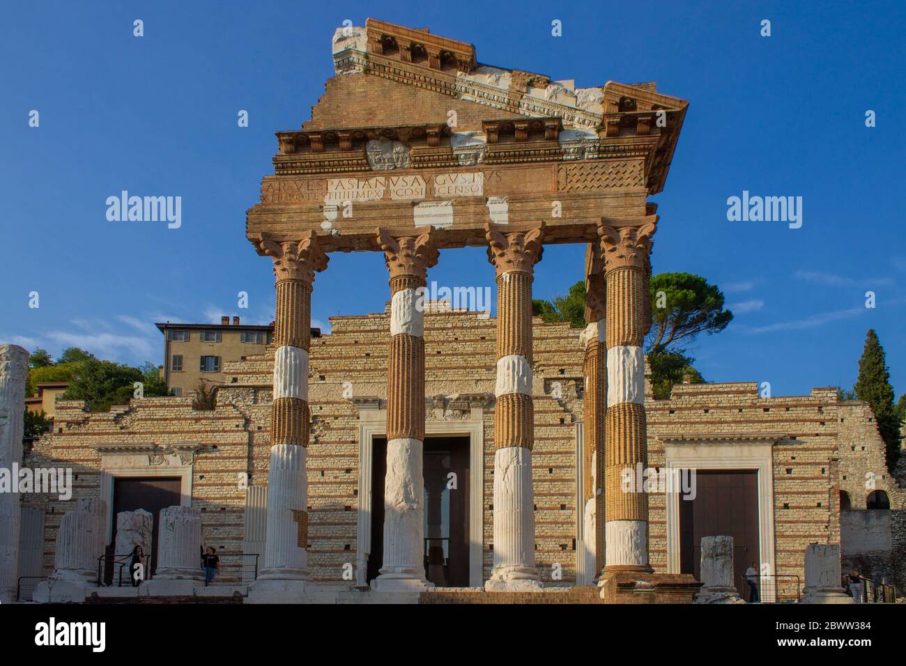 Roman capitolium hi-res stock photography and images - Alamy