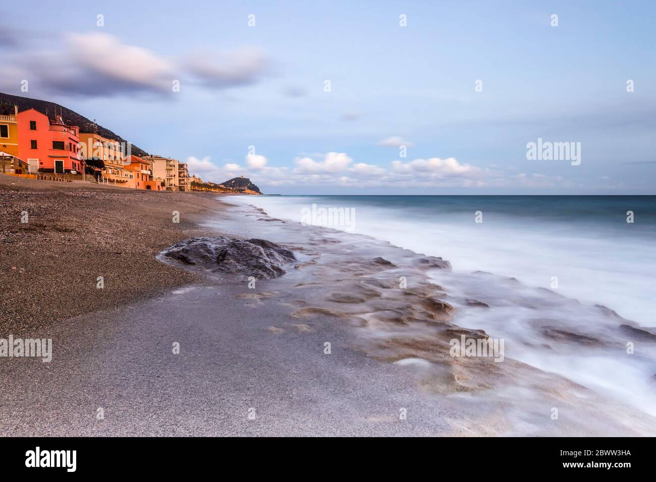 Italy Liguria Varigotti - the marine village of Varigotti Stock Photo ...