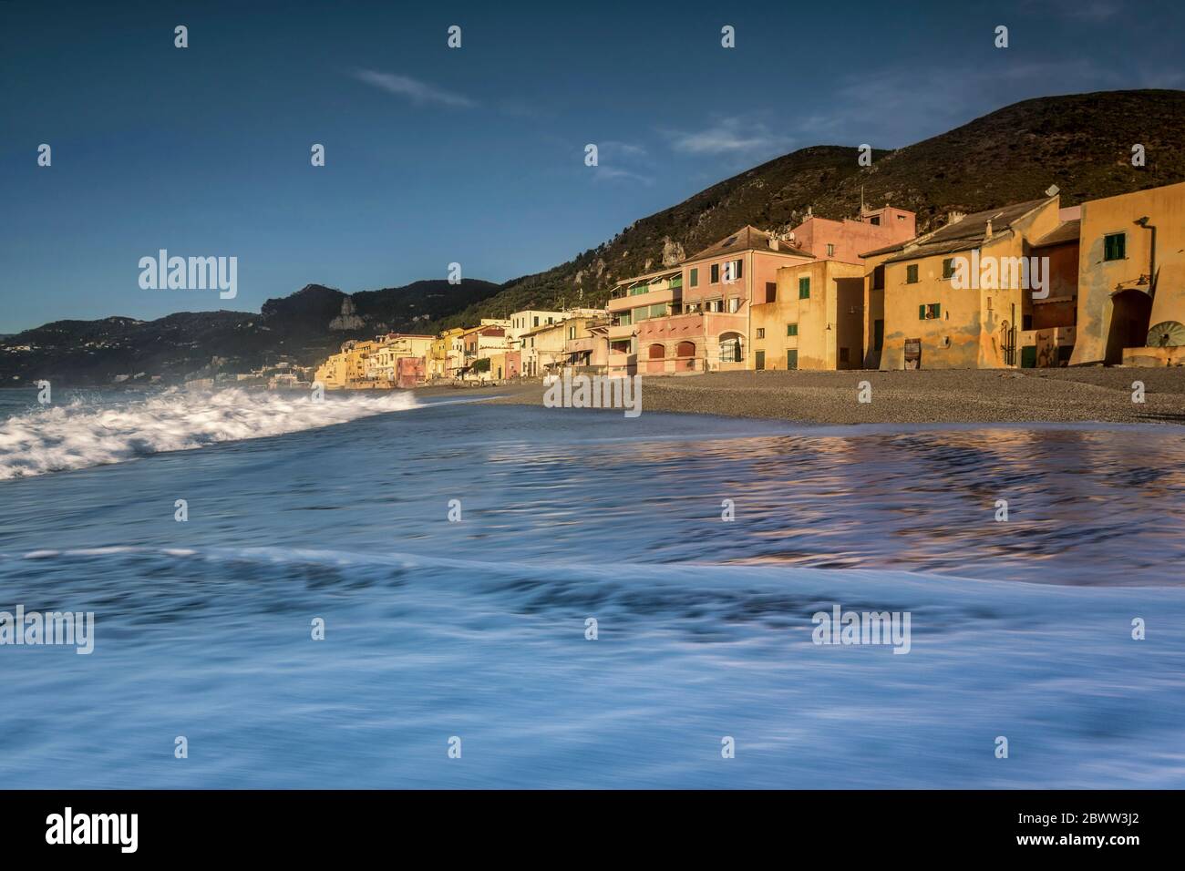 Italy Liguria Varigotti - the marine village of Varigotti Stock Photo ...
