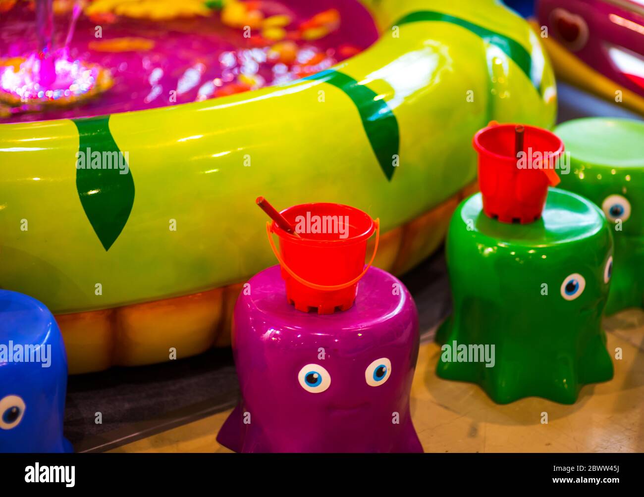 variety of toys and childhood items, toys concept Stock Photo - Alamy