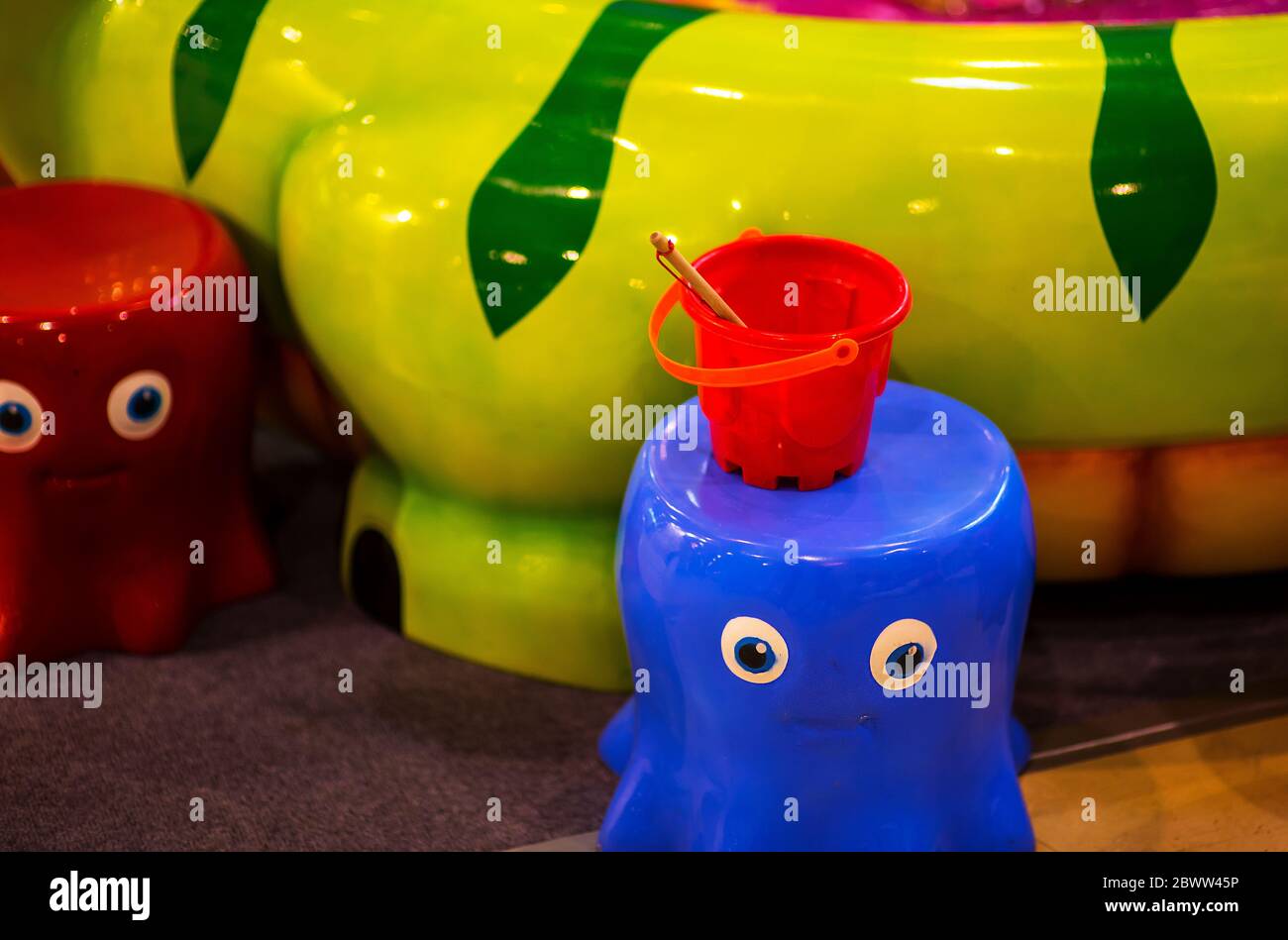 variety of toys and childhood items, toys concept Stock Photo - Alamy
