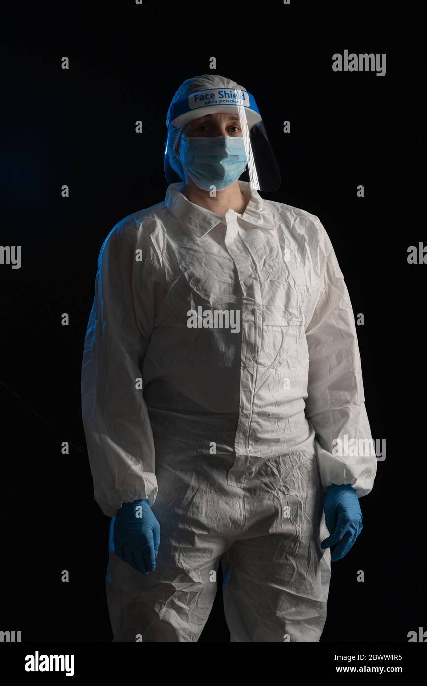 Medical protective wear hi-res stock photography and images - Alamy