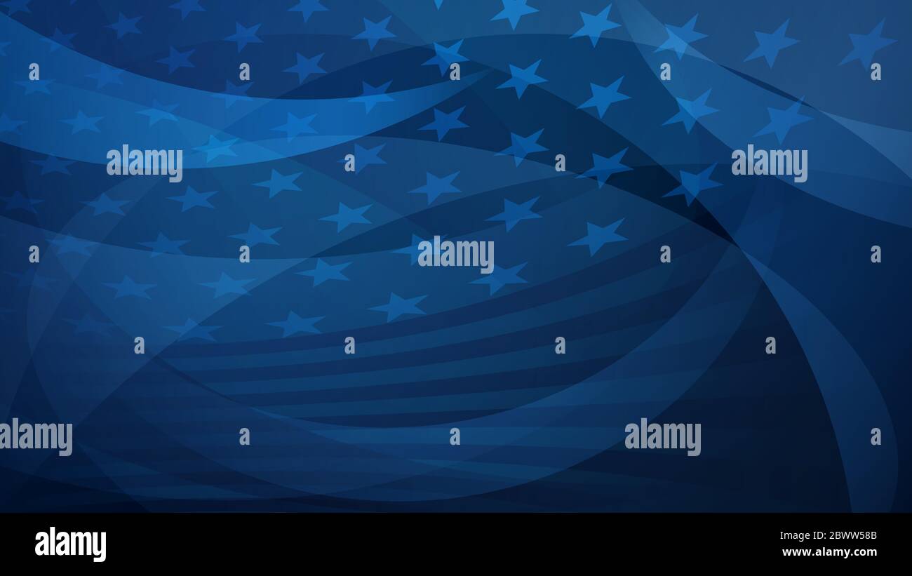 Independence day abstract background with elements of the american flag ...
