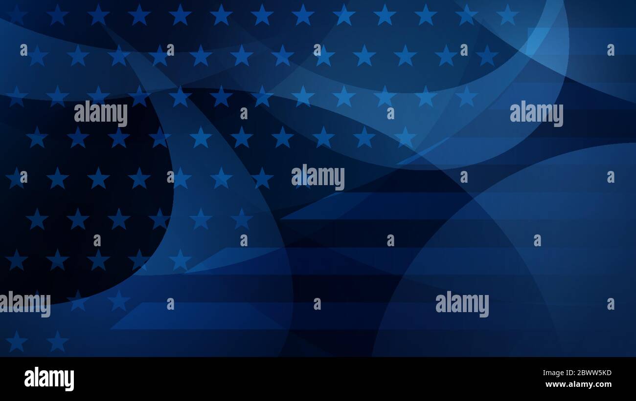 Independence day abstract background with elements of the american flag ...