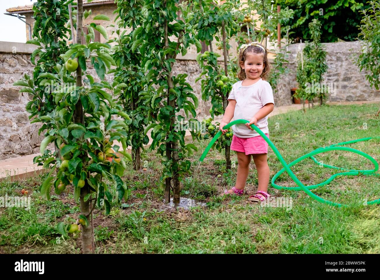 Tree watering hi-res stock photography and images - Alamy