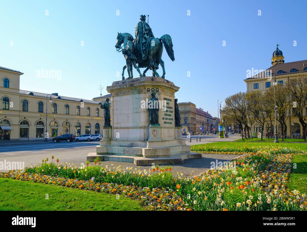 Statue of king ludwig i of bavaria hi-res stock photography and images ...