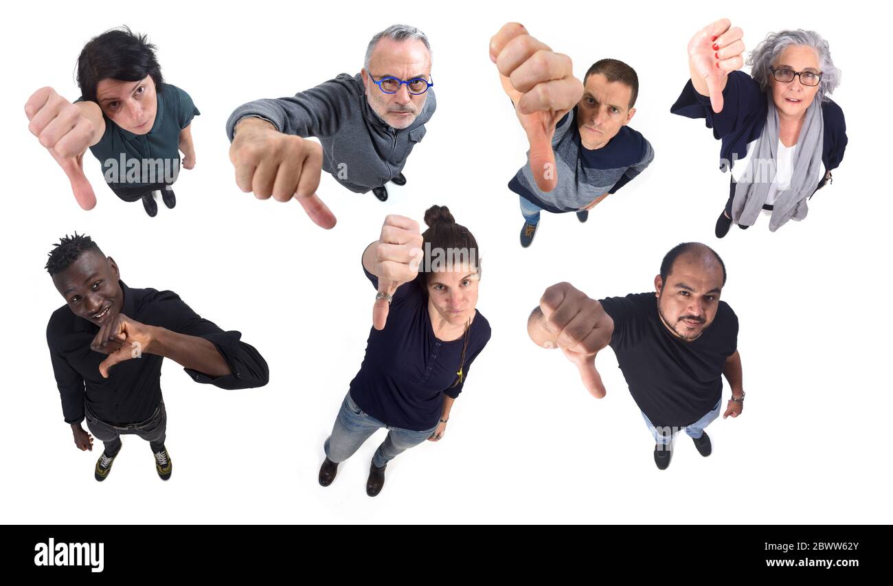 Top down view set Cut Out Stock Images & Pictures - Alamy