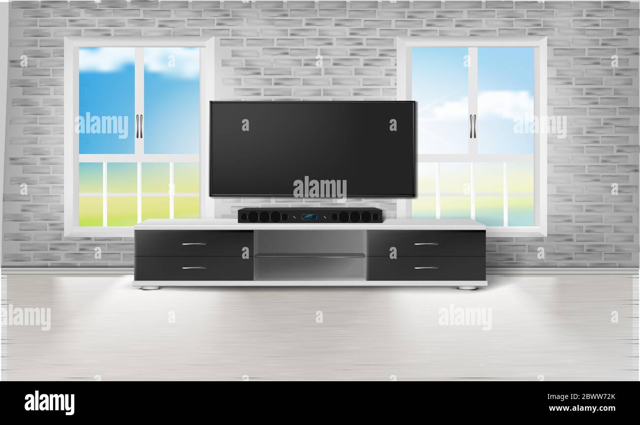 Set up in tv Stock Vector Images - Alamy