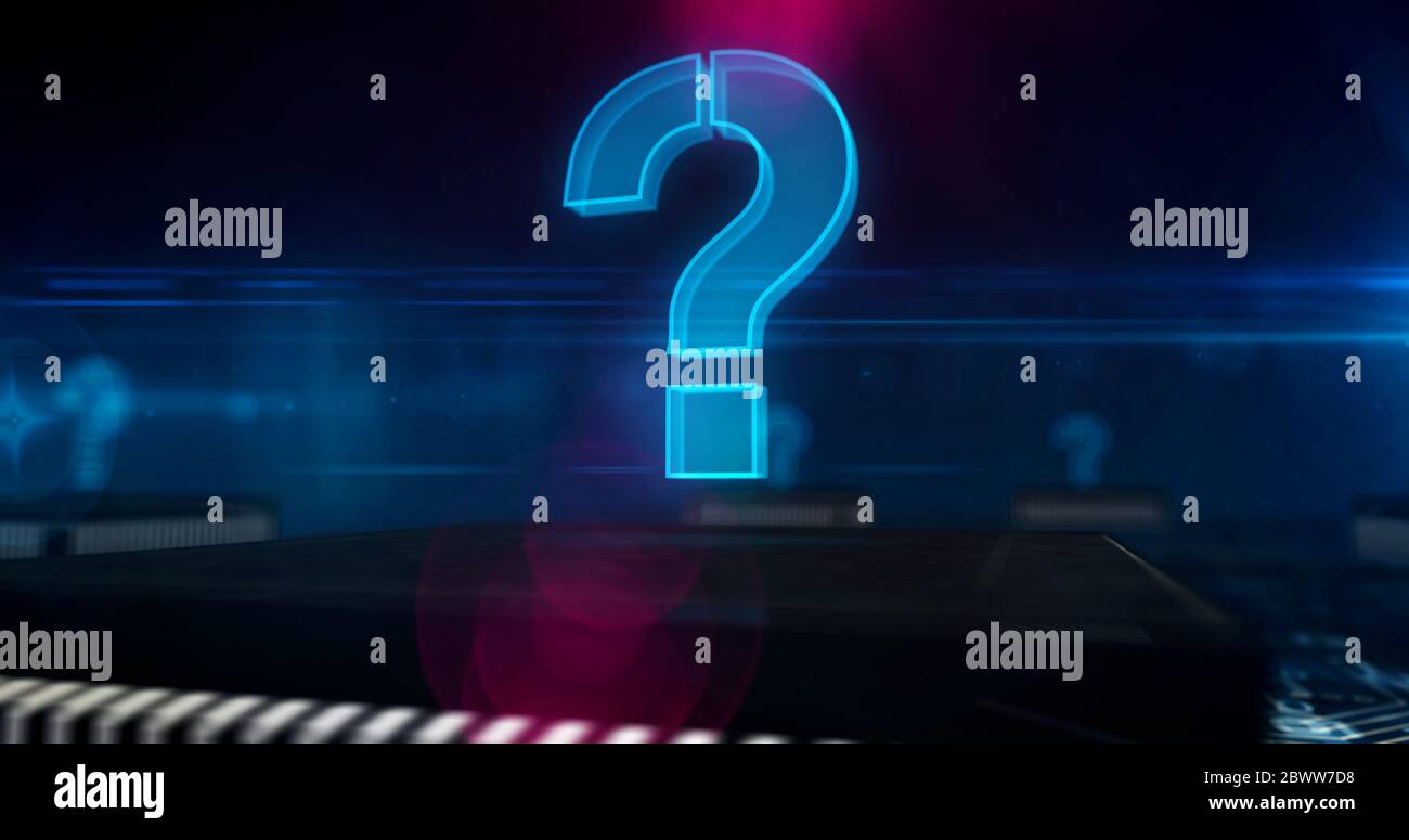 Question mark 3d hi-res stock photography and images - Alamy