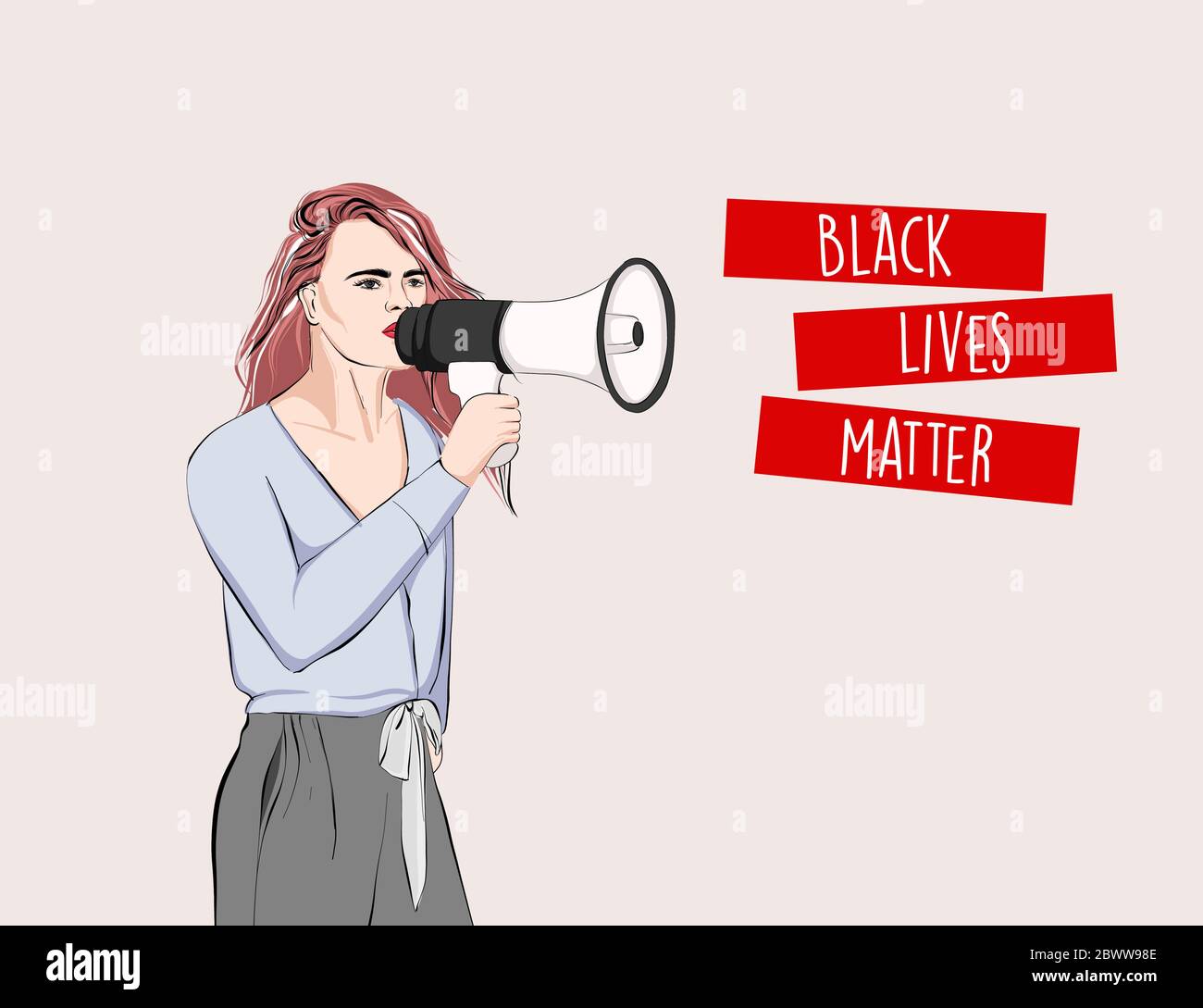 Stop xenophobia Stock Vector Images - Alamy