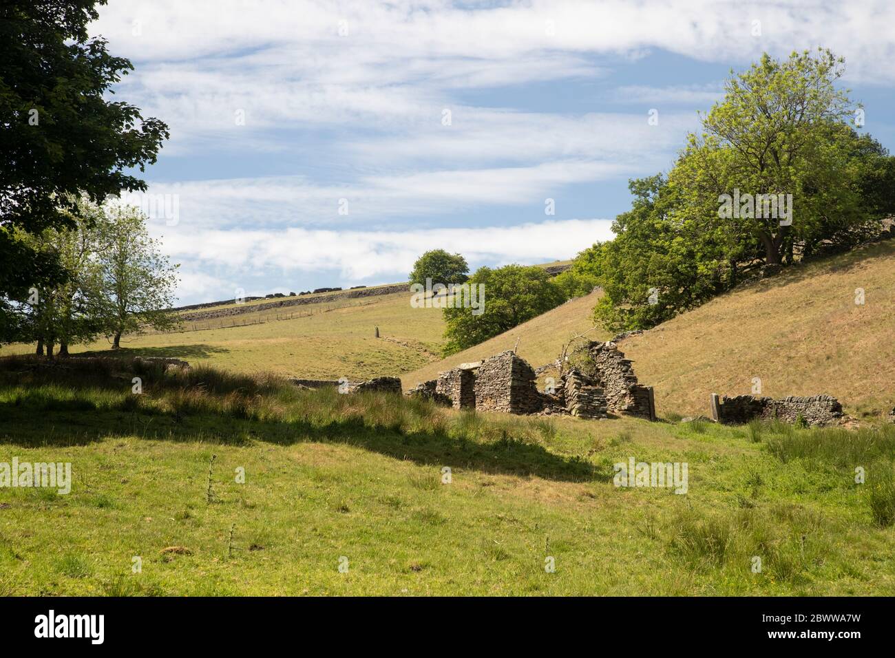 Derelict stone outhouse hi-res stock photography and images - Alamy