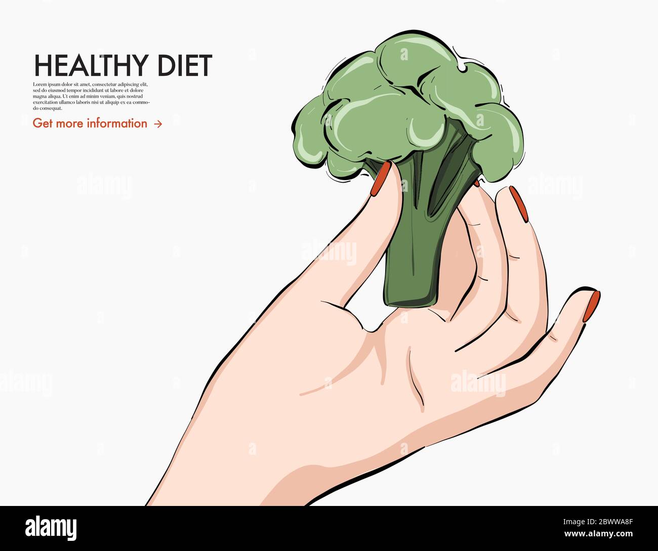 Dietolog Stock Vector Images - Alamy