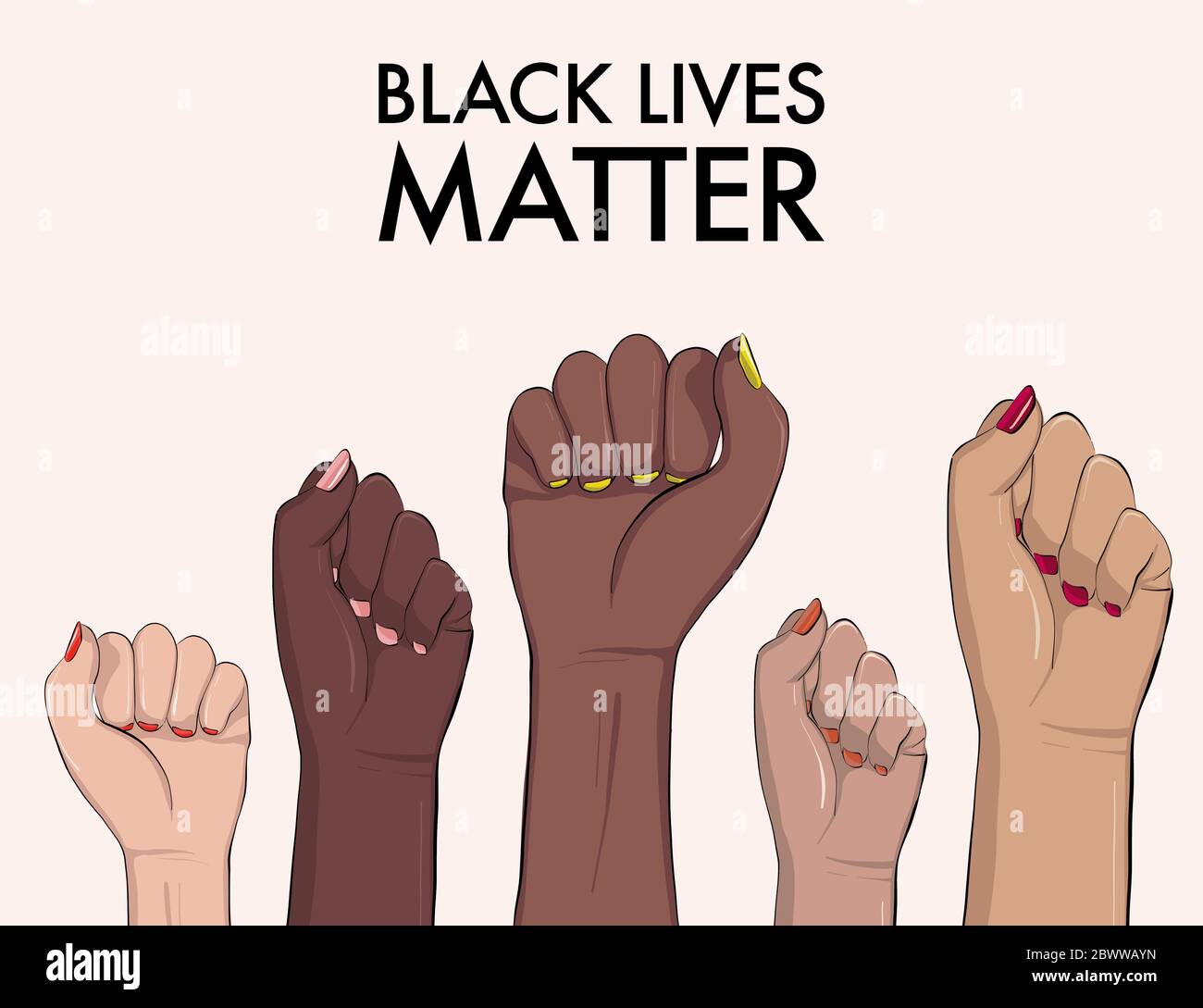 Racial fighting Stock Vector Images - Alamy