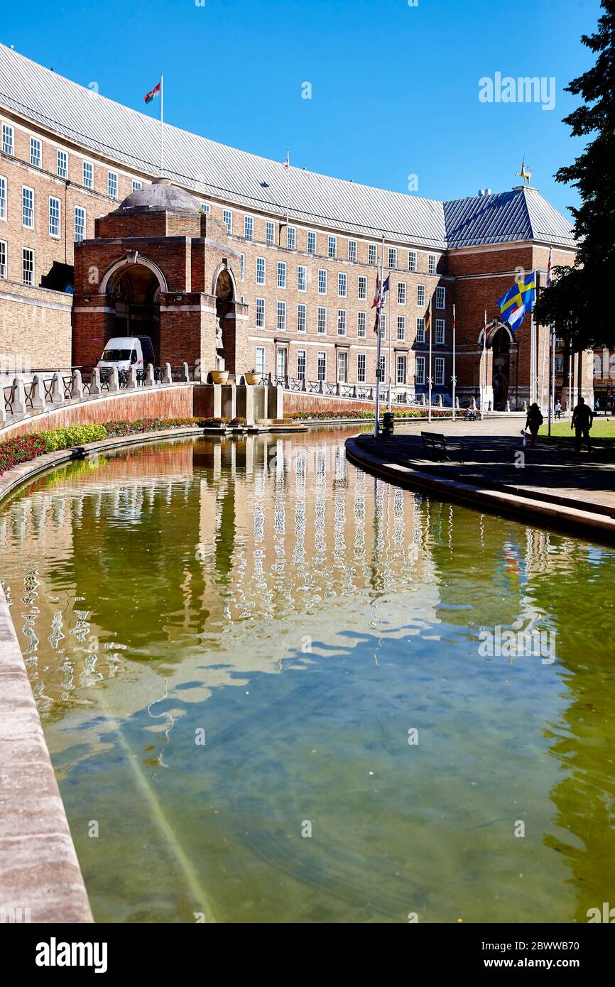 Bristol City Hall in Bristol, England UK Stock Photo - Alamy