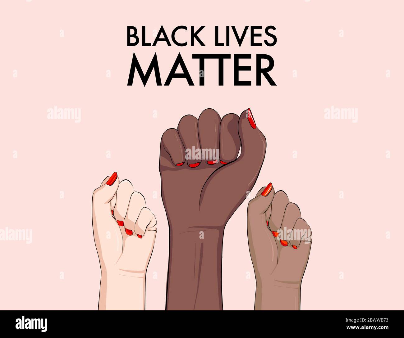 Stop racism, multiethnic equality concept, diverse respect poster ...