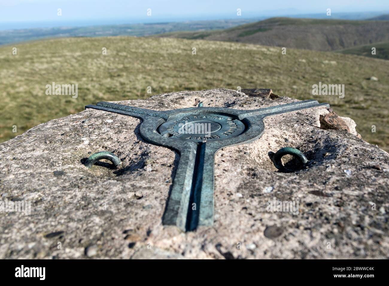Ordnance survey trig point hi-res stock photography and images - Alamy