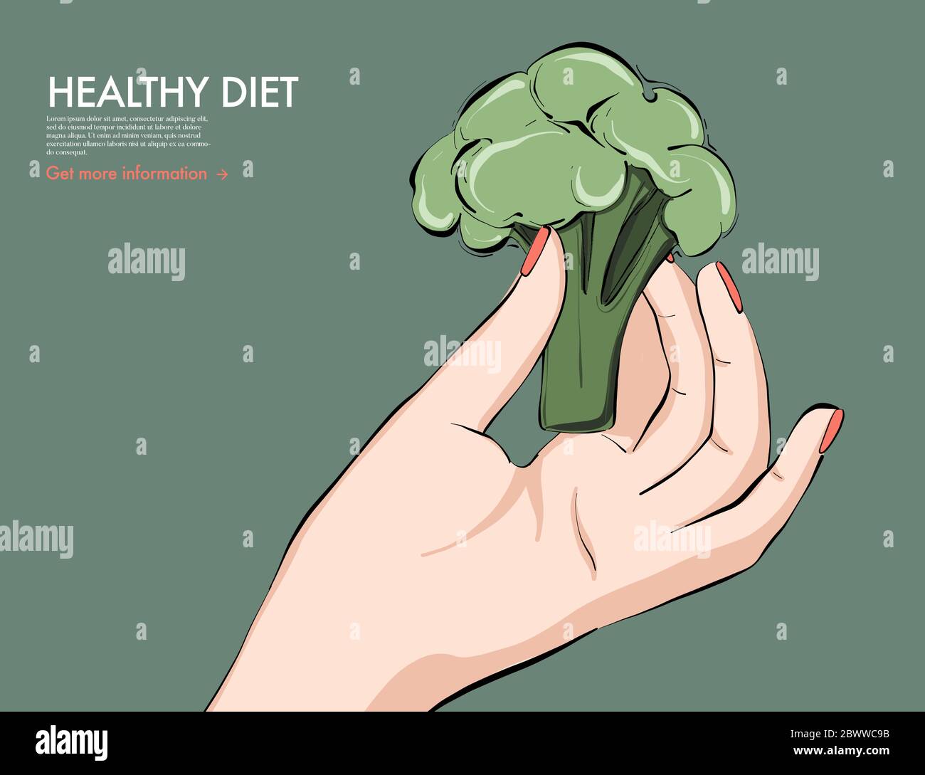 Dietolog Stock Vector Images - Alamy