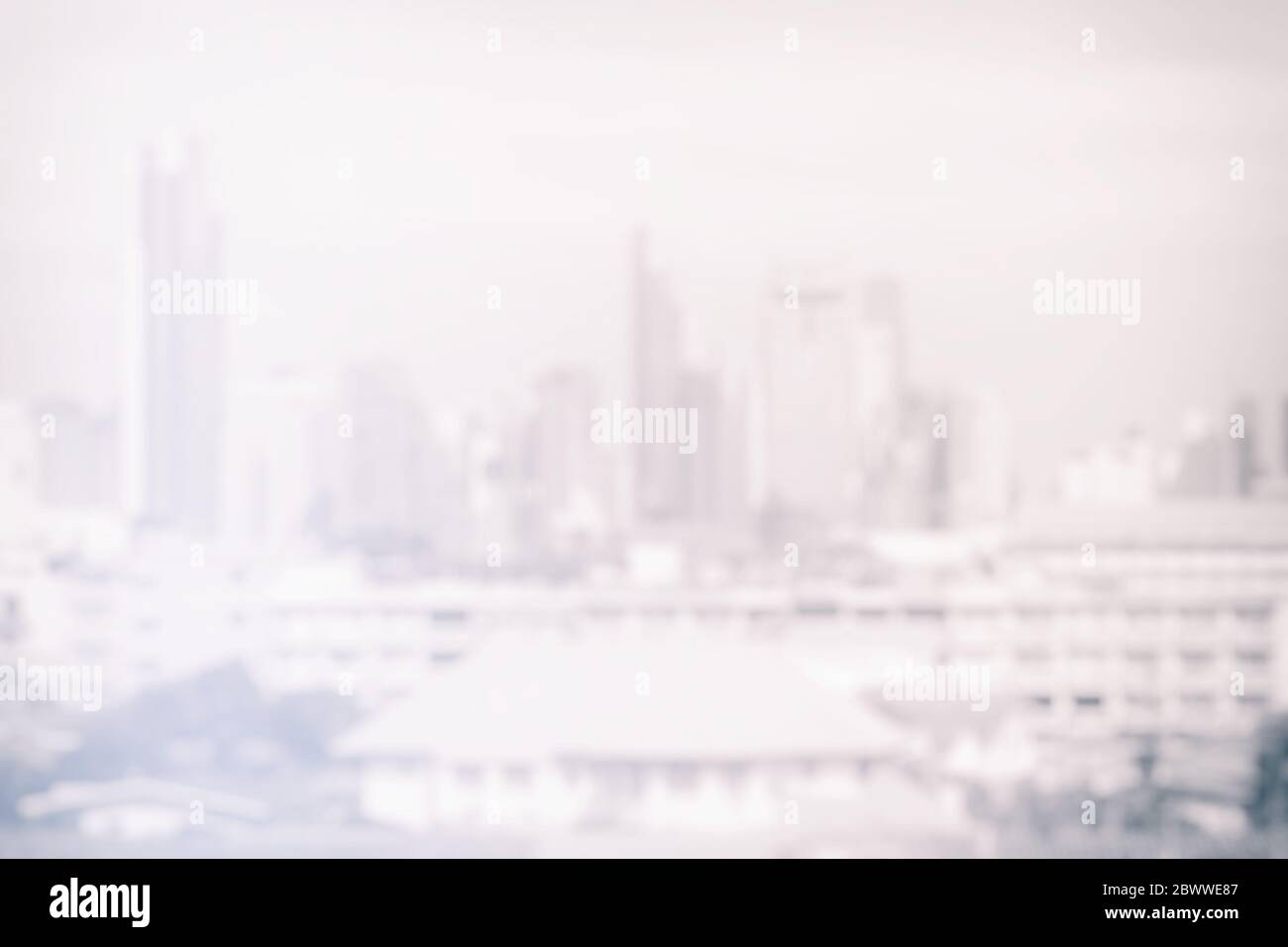 White Blurred Cityscape in Soft Tone, Suitable for Background Stock ...