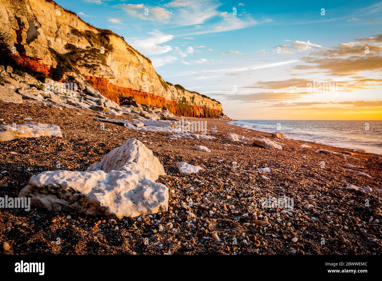 Hunstanton rocks norfolk tourism hi-res stock photography and images ...