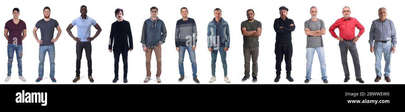 Interracial group men on hi-res stock photography and images - Alamy