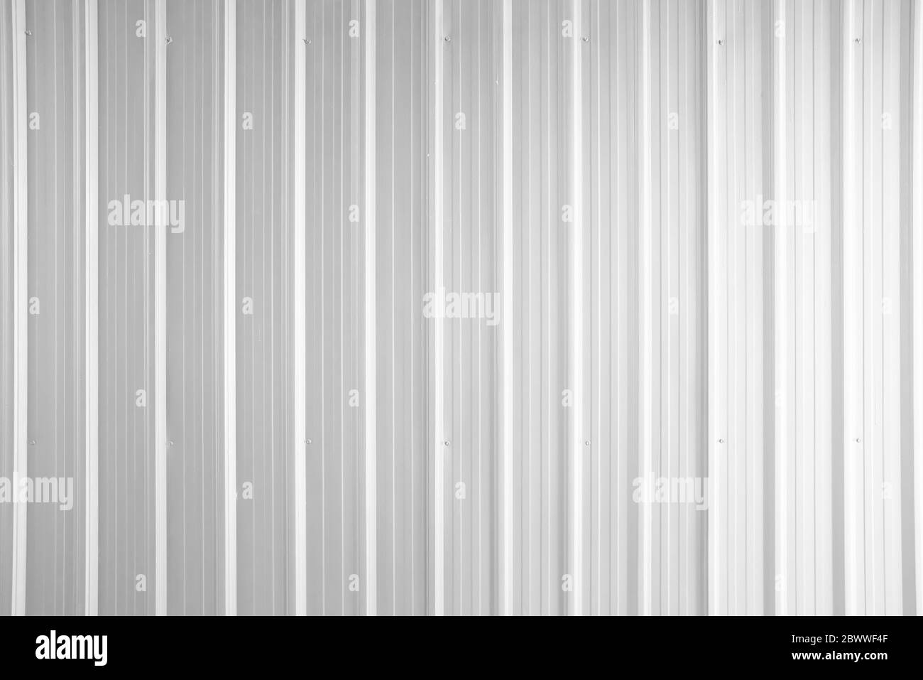 Corrugated zinc sheet Black and White Stock Photos & Images - Alamy