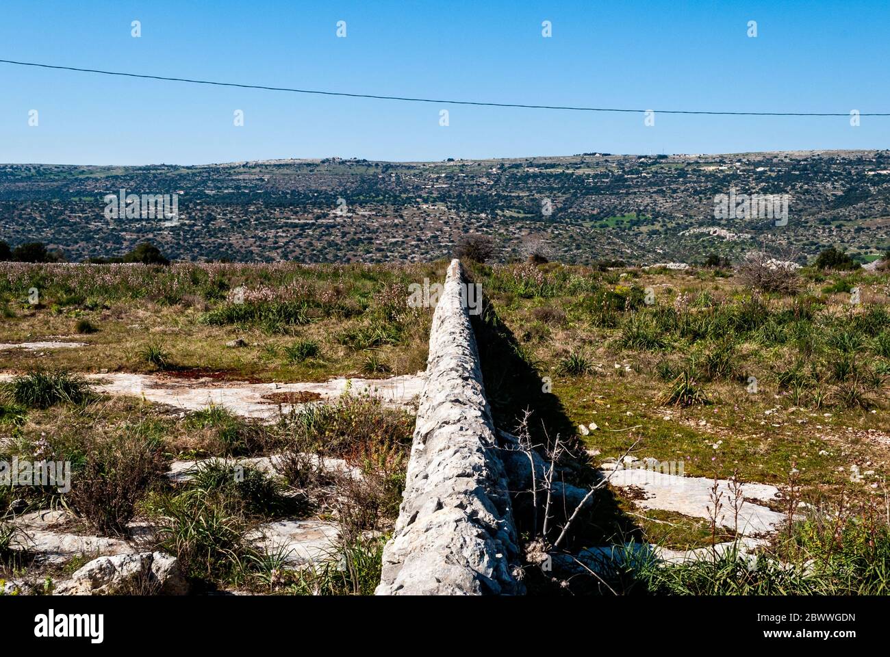 colors of june in sicily Stock Photo - Alamy