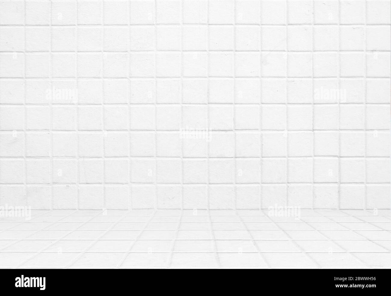 White Grunge Mosaic Toilet Room Texture Background Stock Photo - Alamy