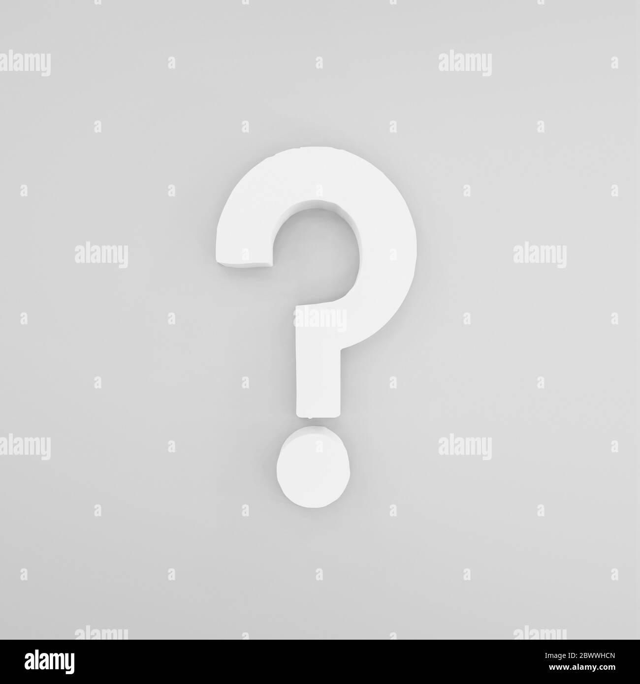 Punctuation mark question mark Black and White Stock Photos & Images ...