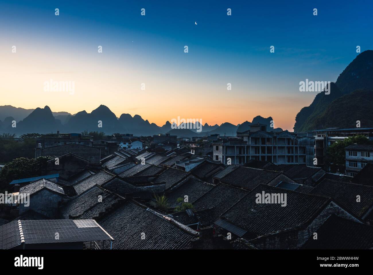 Xingping ancient town hi-res stock photography and images - Alamy