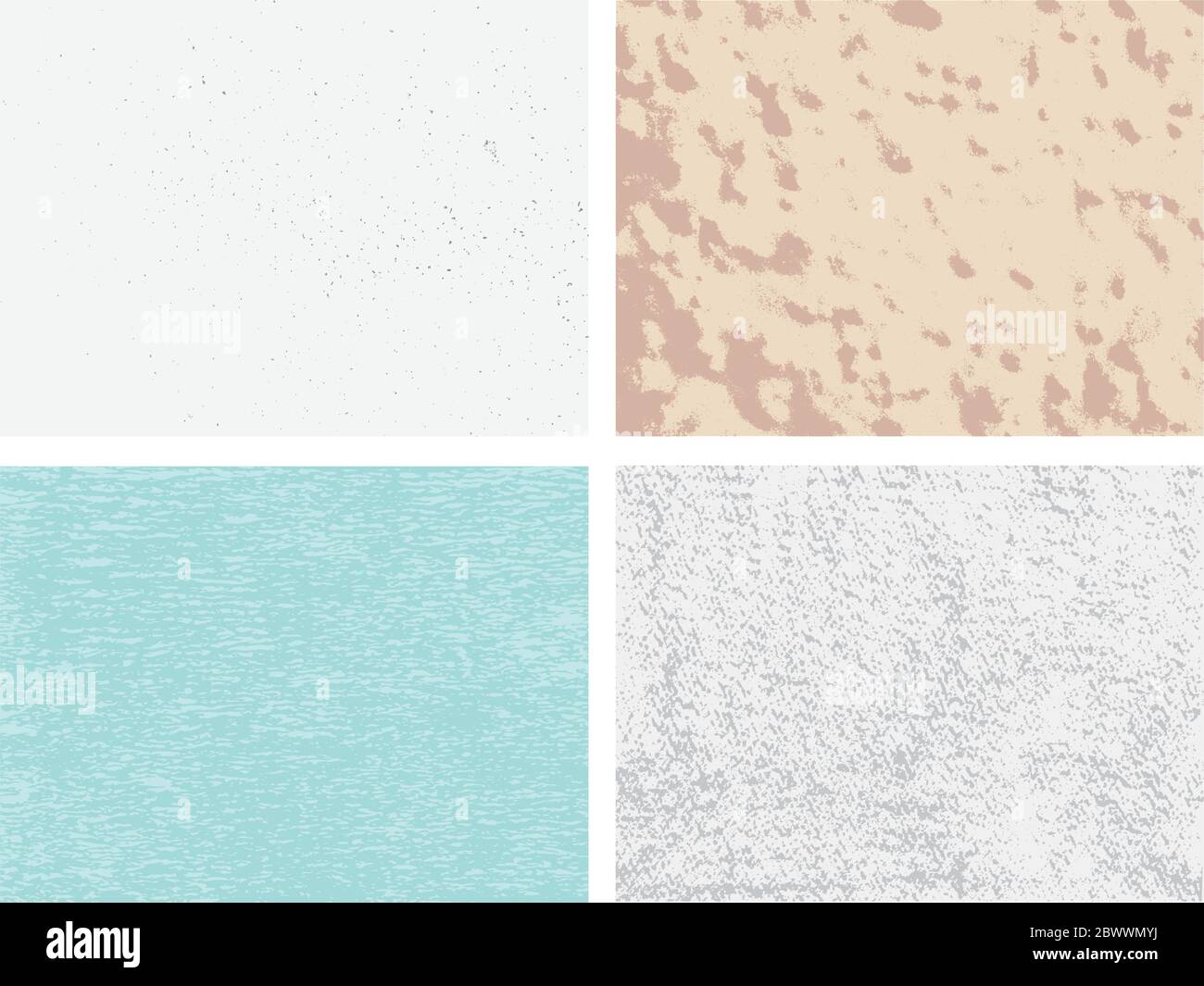 Set of 4 colorful grunge nature textures Stock Vector Image & Art - Alamy
