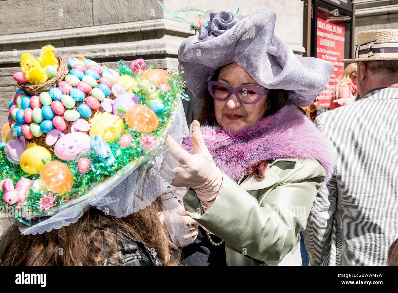 NYC Easter Parade Stock Photo - Alamy