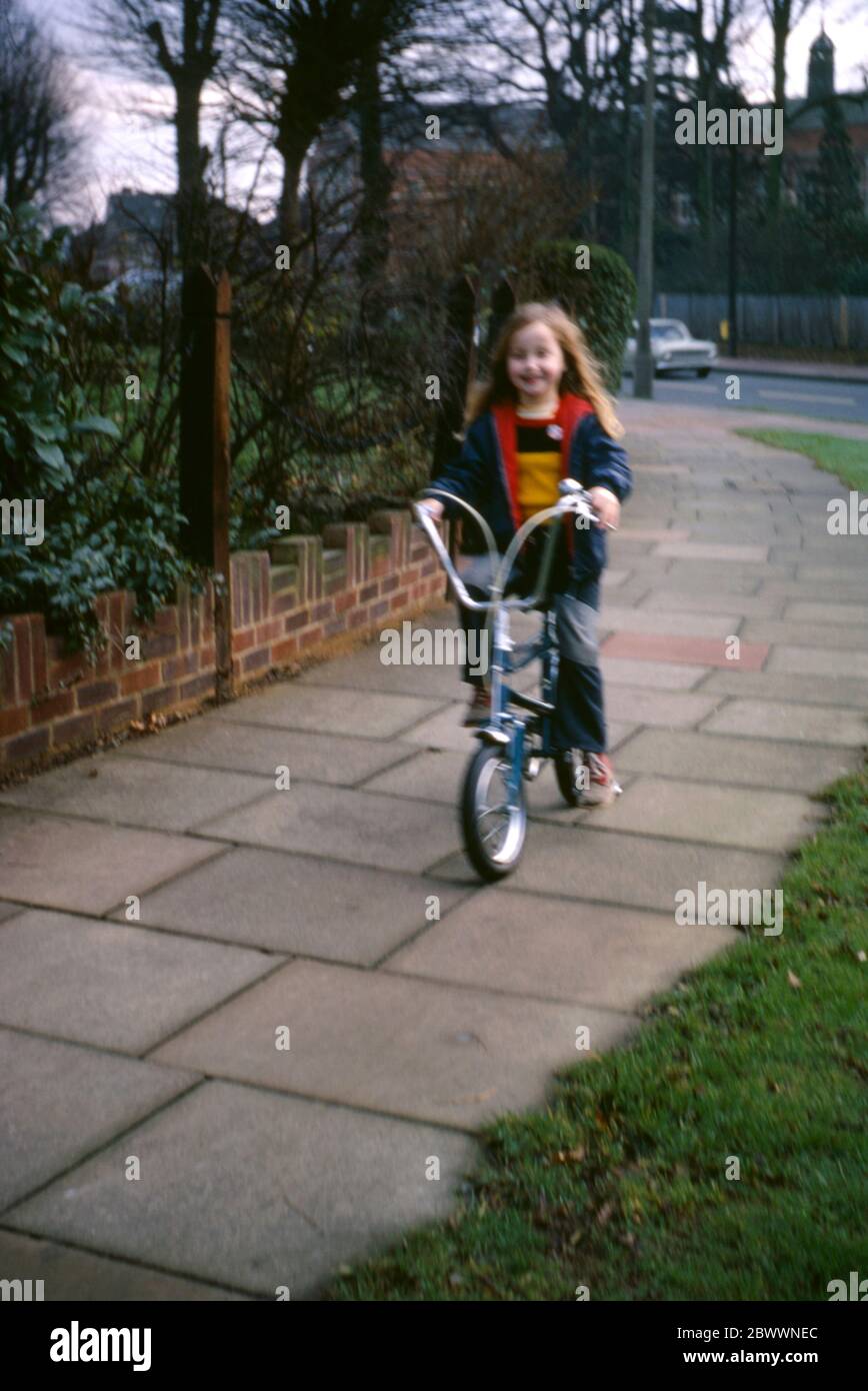 1970s kids bikes hi-res stock photography and images - Alamy