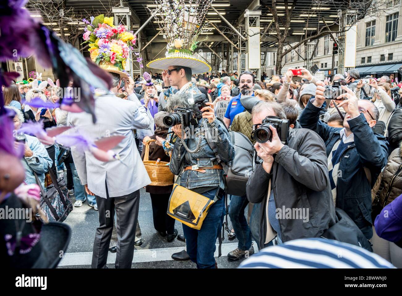 NYC Easter Parade Stock Photo - Alamy