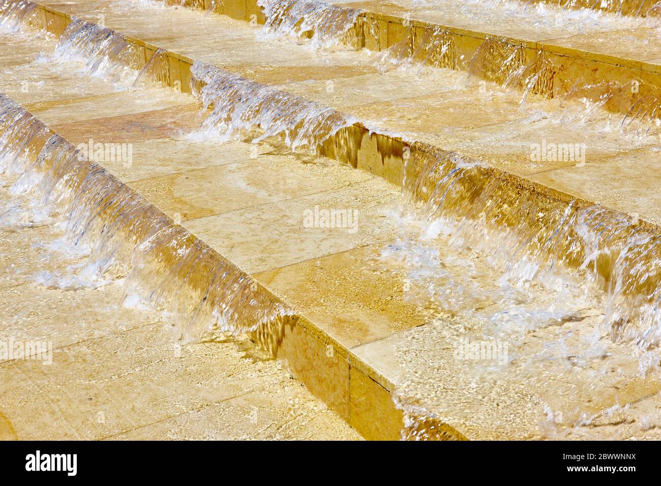 Water cascade steps hi-res stock photography and images - Alamy