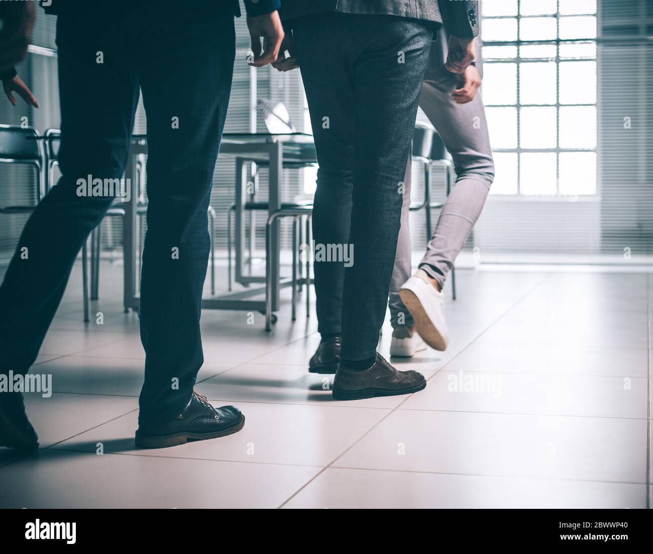 Office work walking feet hi-res stock photography and images - Alamy