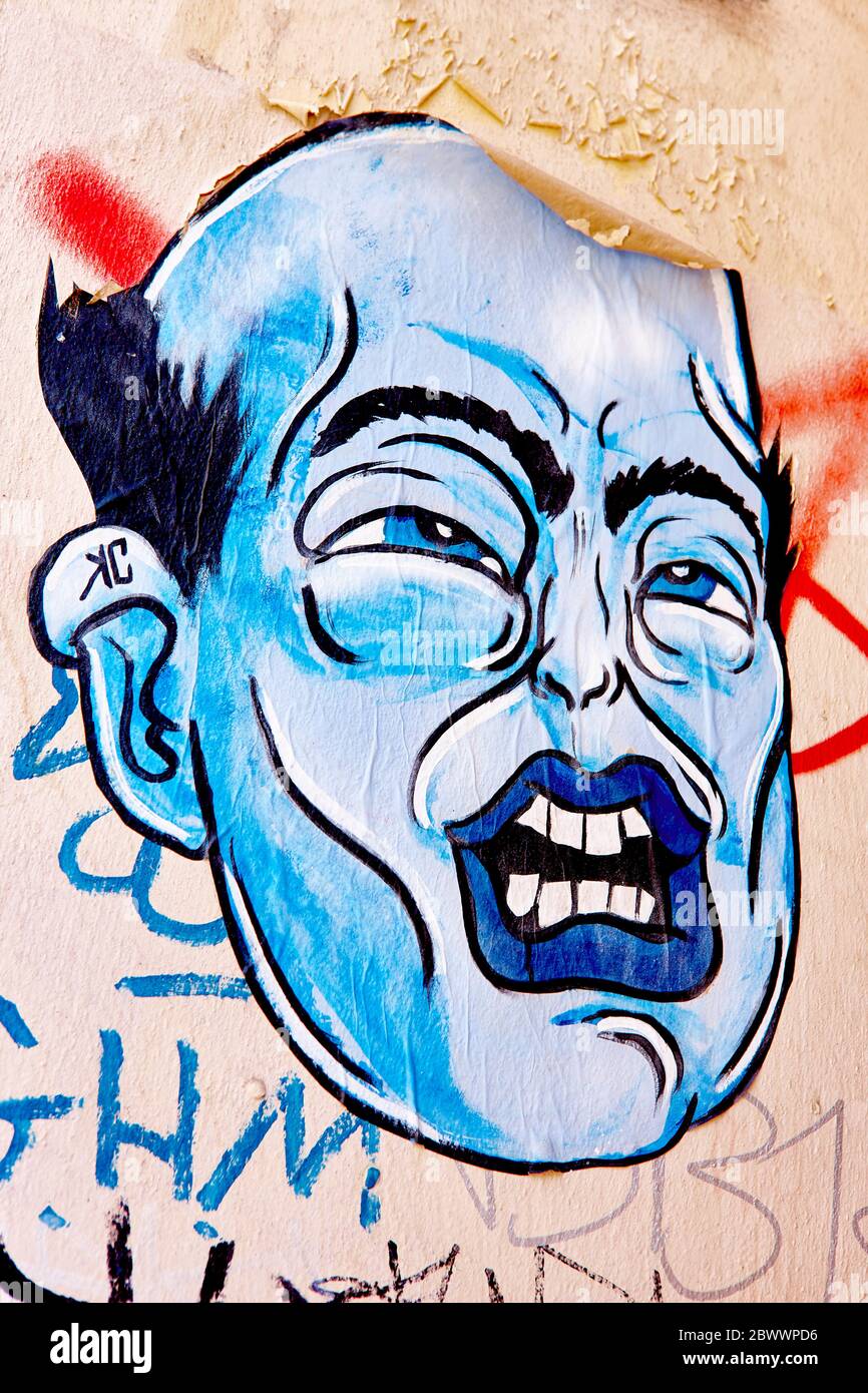 Mural of face hi-res stock photography and images - Alamy